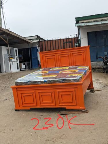 KITANDA KIZURI SANA MBAO 5X6 | Kupatana