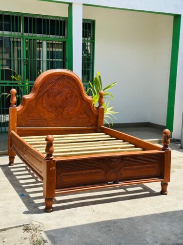 Kitanda cha mbao 5/6 NI imara | Kupatana