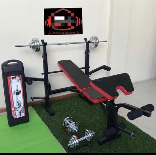 Weight bench press and 50kg weight | Kupatana