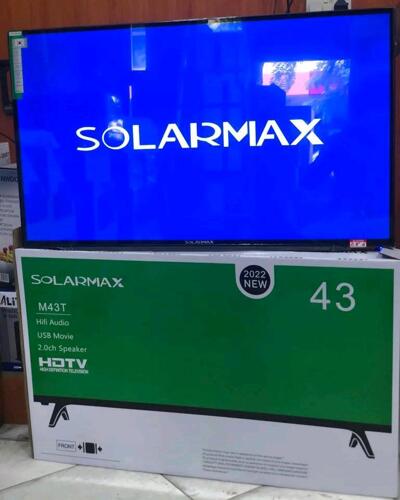 SOLAMAX LED TV INCH 43 DABLE GLASS | Kupatana