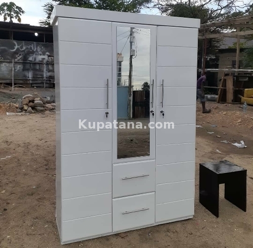 Kabati la nguo jipyaMilango 3Mbao | Kupatana