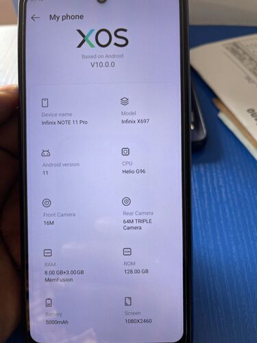 Infinix note 11 pro max GB 128 | Kupatana