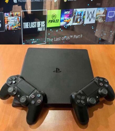 PS 4 SLIM WITH HOT 7 GAMES | Kupatana