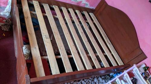 Kitanda Cha mbao 5*6 | Kupatana